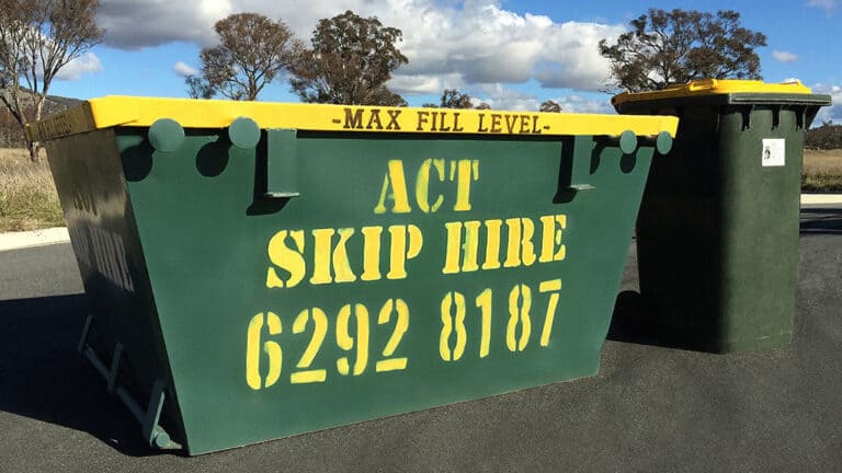 2 Cubic Meter Skip Bin - ACT Skip Hire Canberra