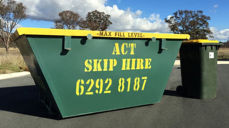 3 Cubic Meter Skip Bin - ACT Skip Hire Canberra